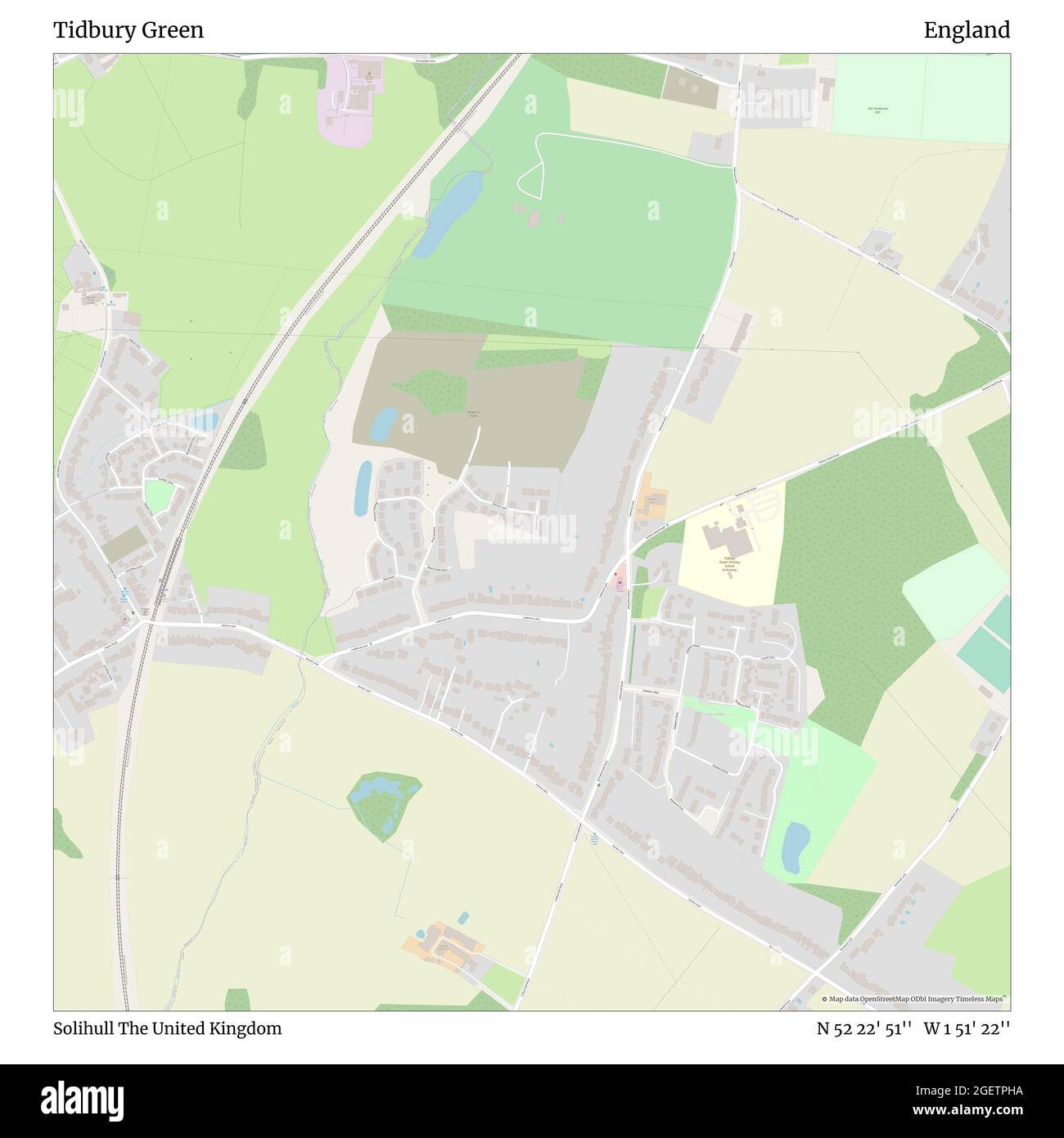 Solihull map hi-res stock photography and images - Alamy