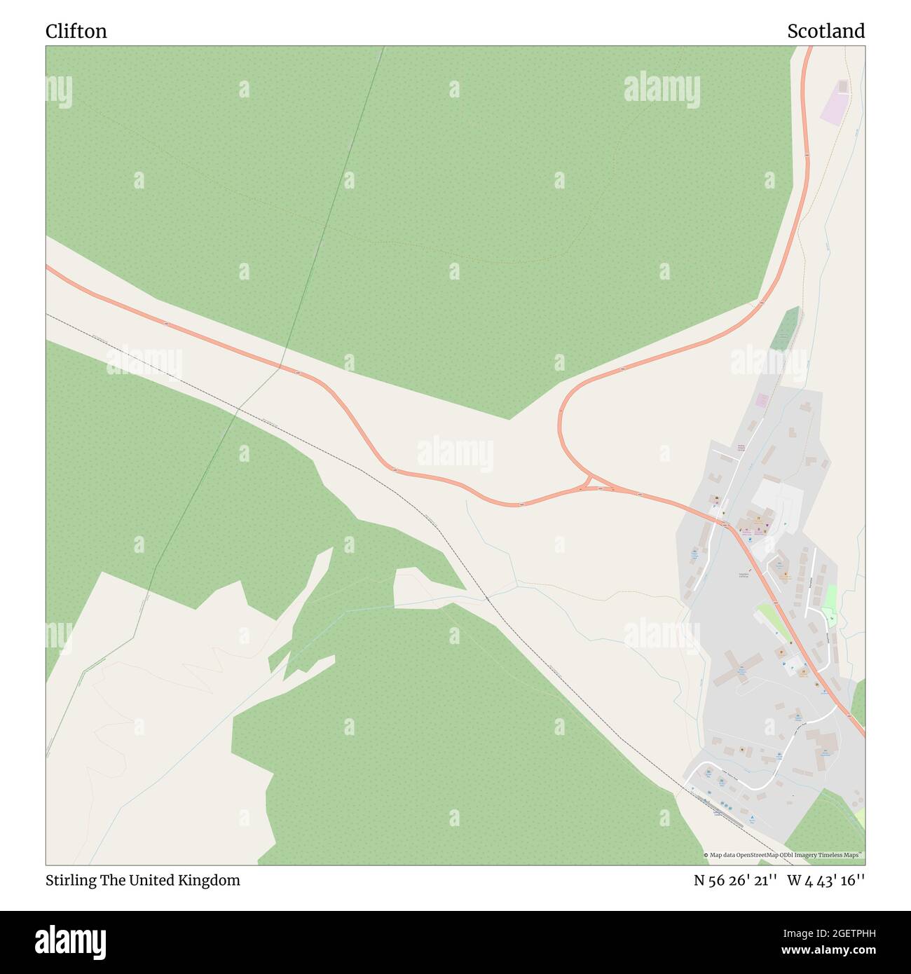 Map of clifton hi-res stock photography and images - Alamy