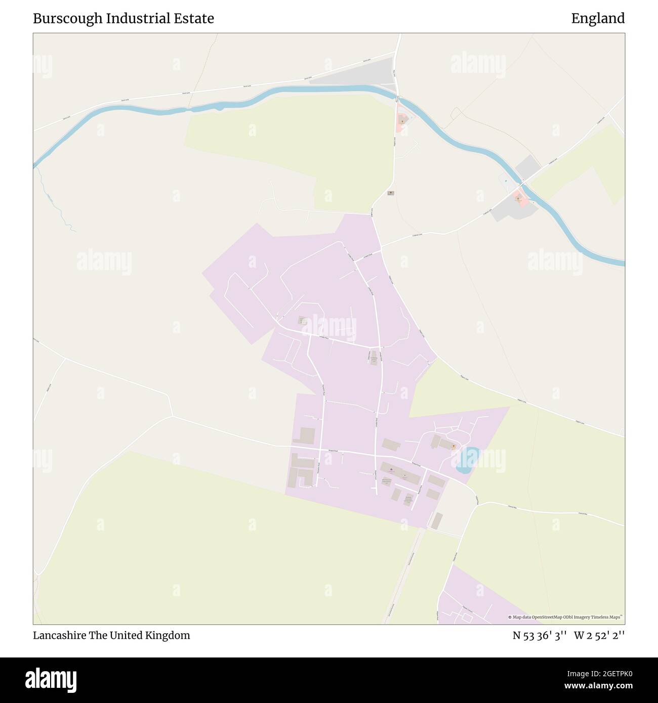 Burscough Industrial Estate, Lancashire, United Kingdom, England, N 53 ...