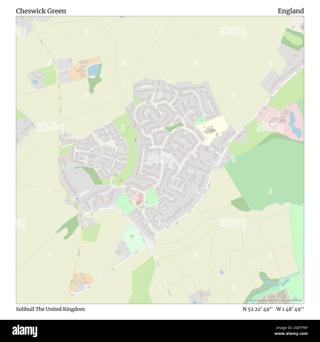 Maps of solihull hi-res stock photography and images - Alamy