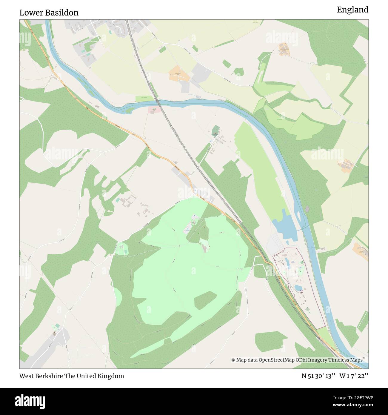 Map of basildon hi-res stock photography and images - Alamy