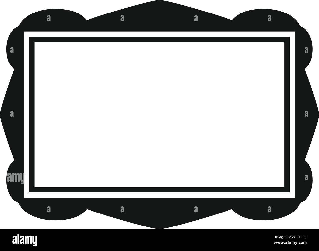 Simple Border Frame Clipart