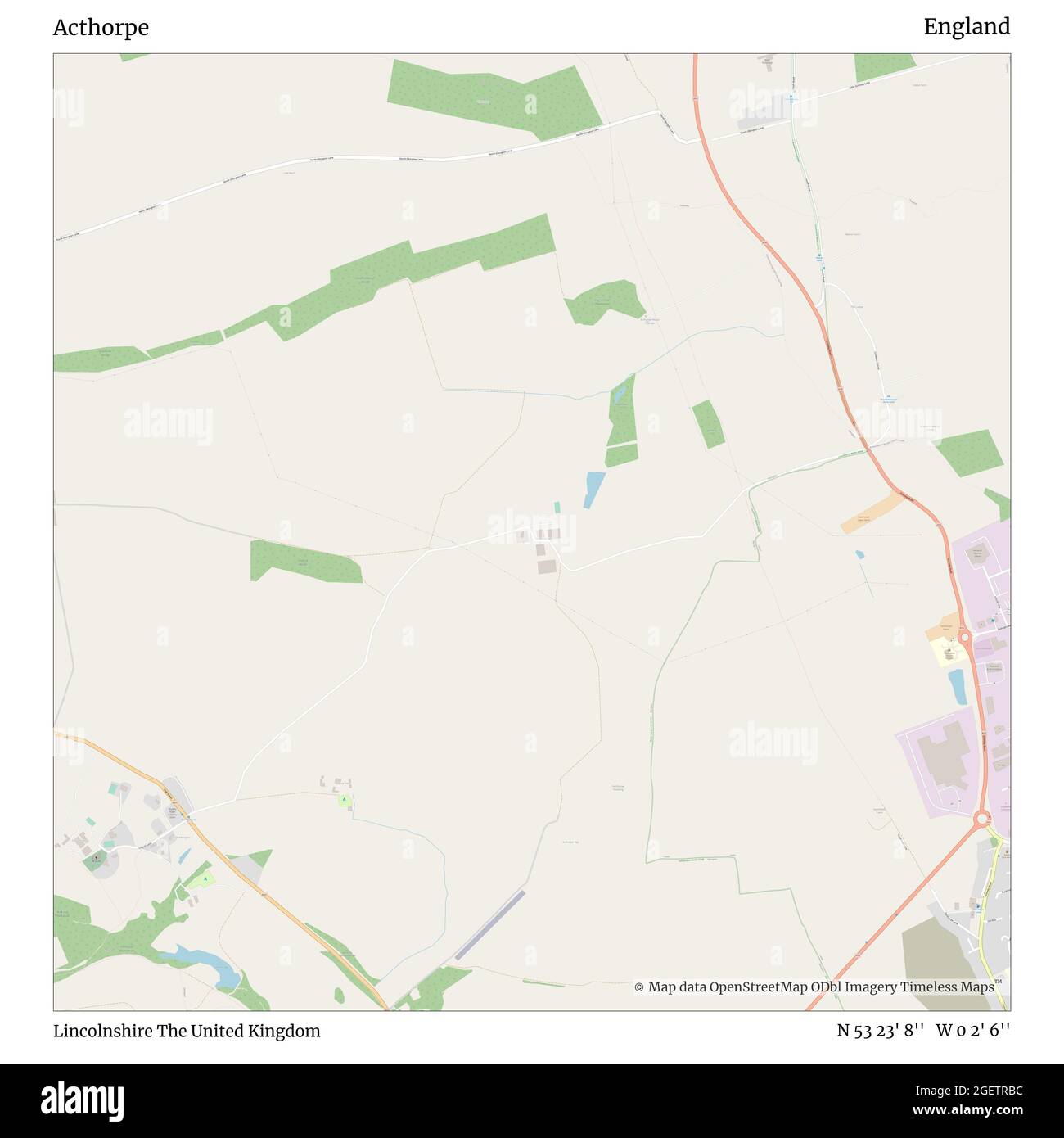 Lincolnshire England Map High Resolution Stock Photography and Images ...