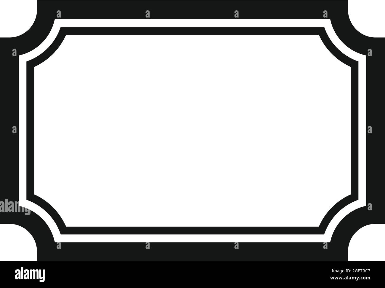 Royal photo frame wall Cut Out Stock Images & Pictures - Alamy