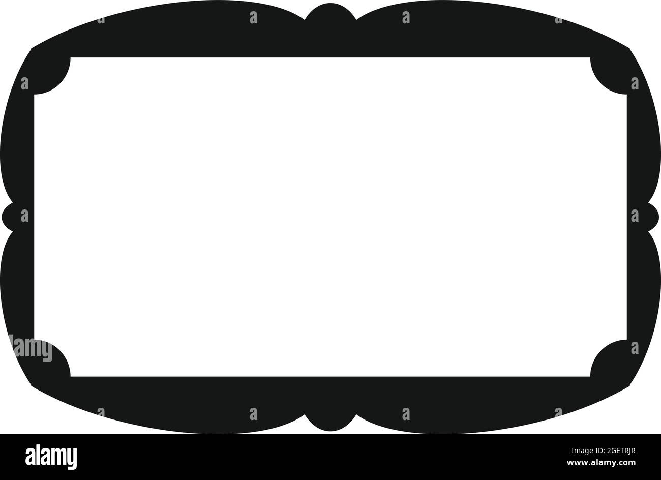 Royal photo frame wall Cut Out Stock Images & Pictures - Alamy