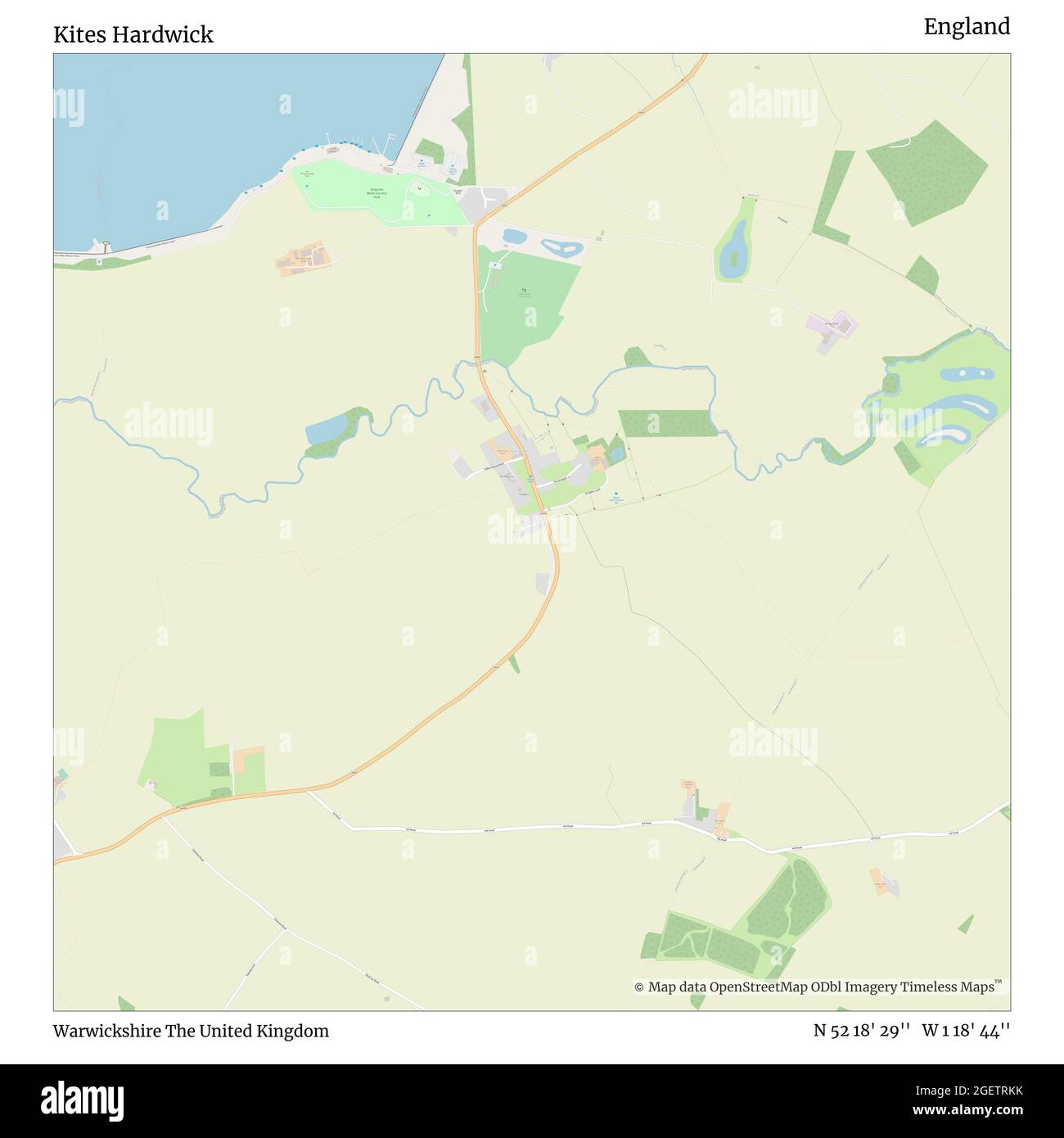 Map of hardwick hi-res stock photography and images - Alamy