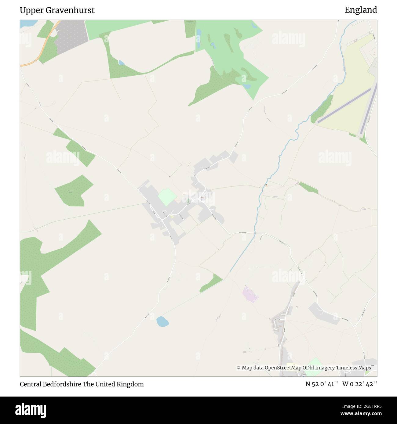 Map of gravenhurst hi-res stock photography and images - Alamy