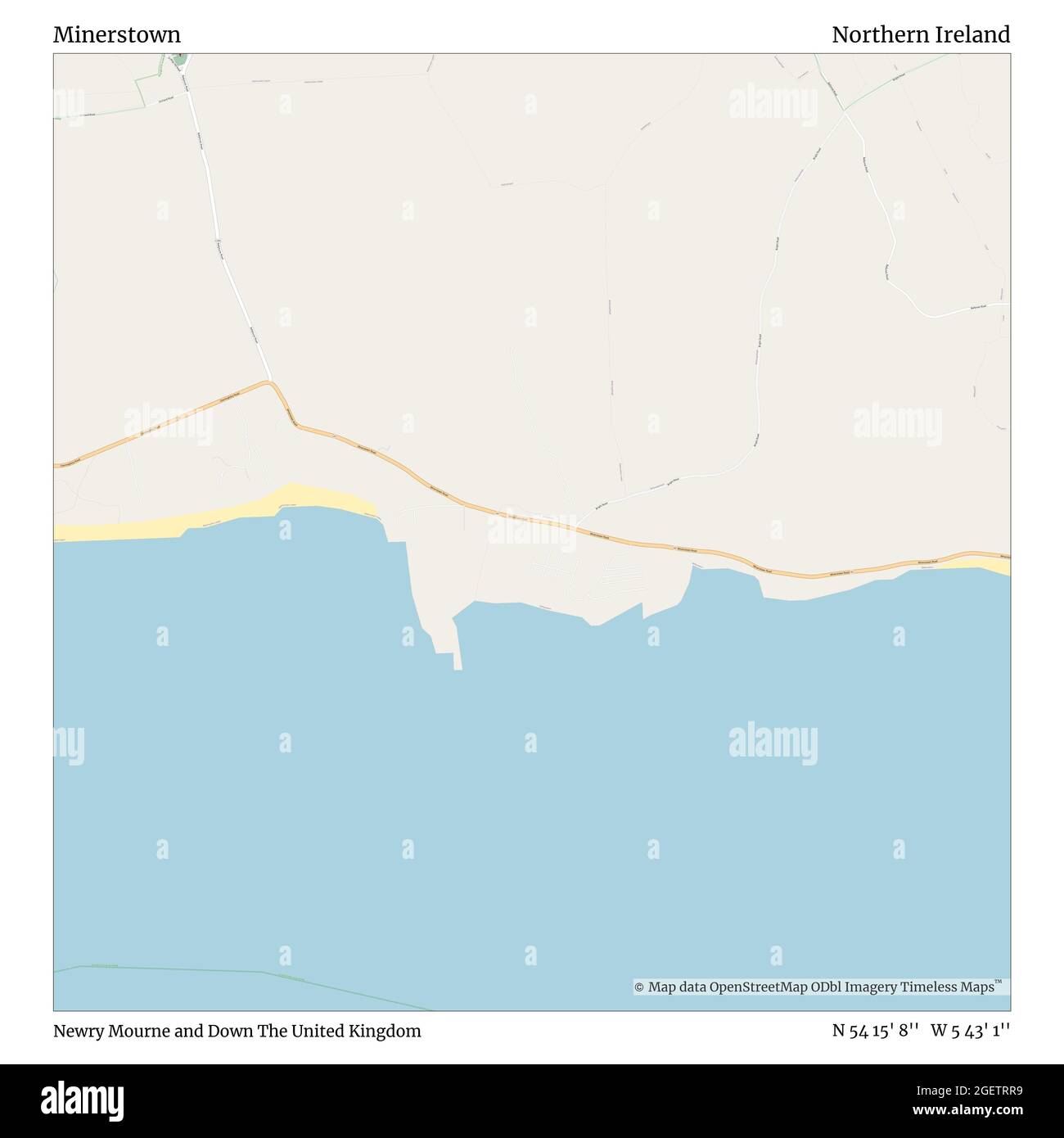 Map of newry Cut Out Stock Images & Pictures - Alamy