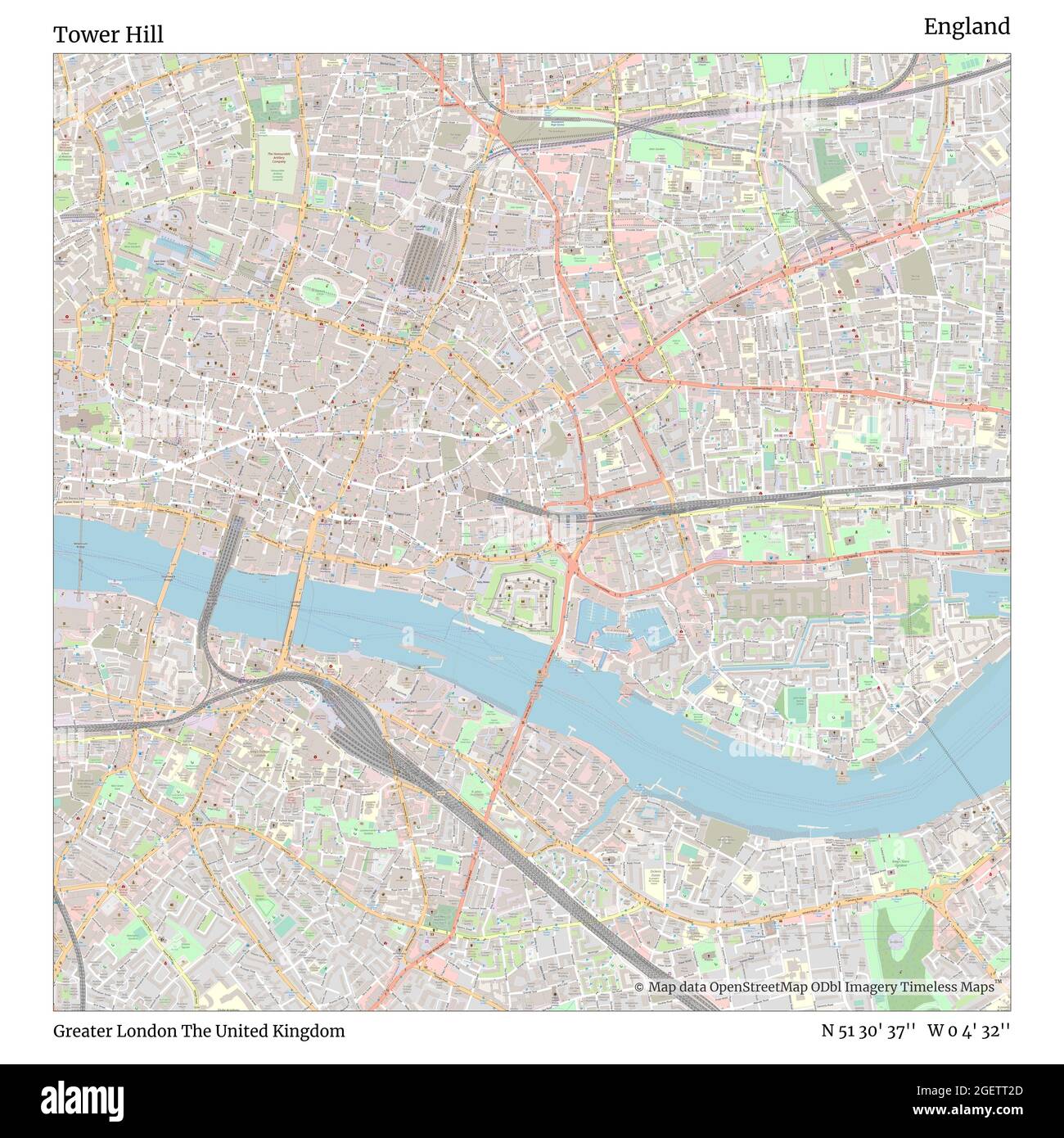 Tower of london map hi-res stock photography and images - Alamy