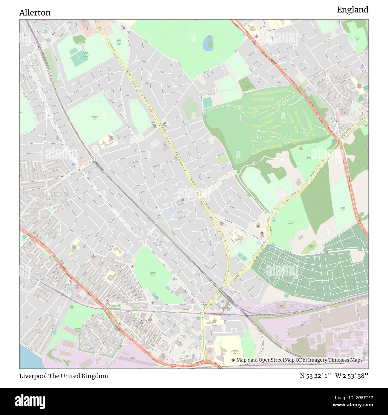 Liverpool allerton Cut Out Stock Images & Pictures - Alamy