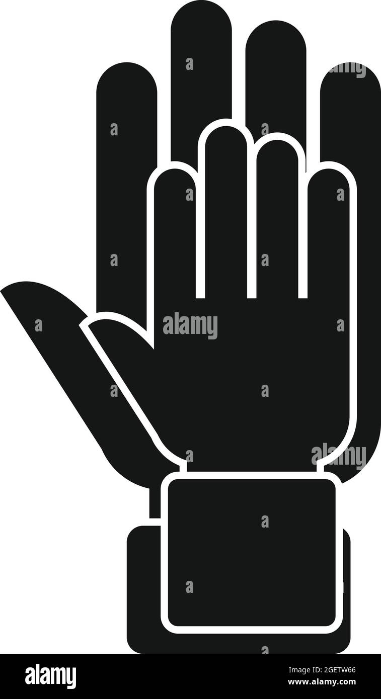 Hands reliability icon simple vector. Safety dependable Stock Vector ...