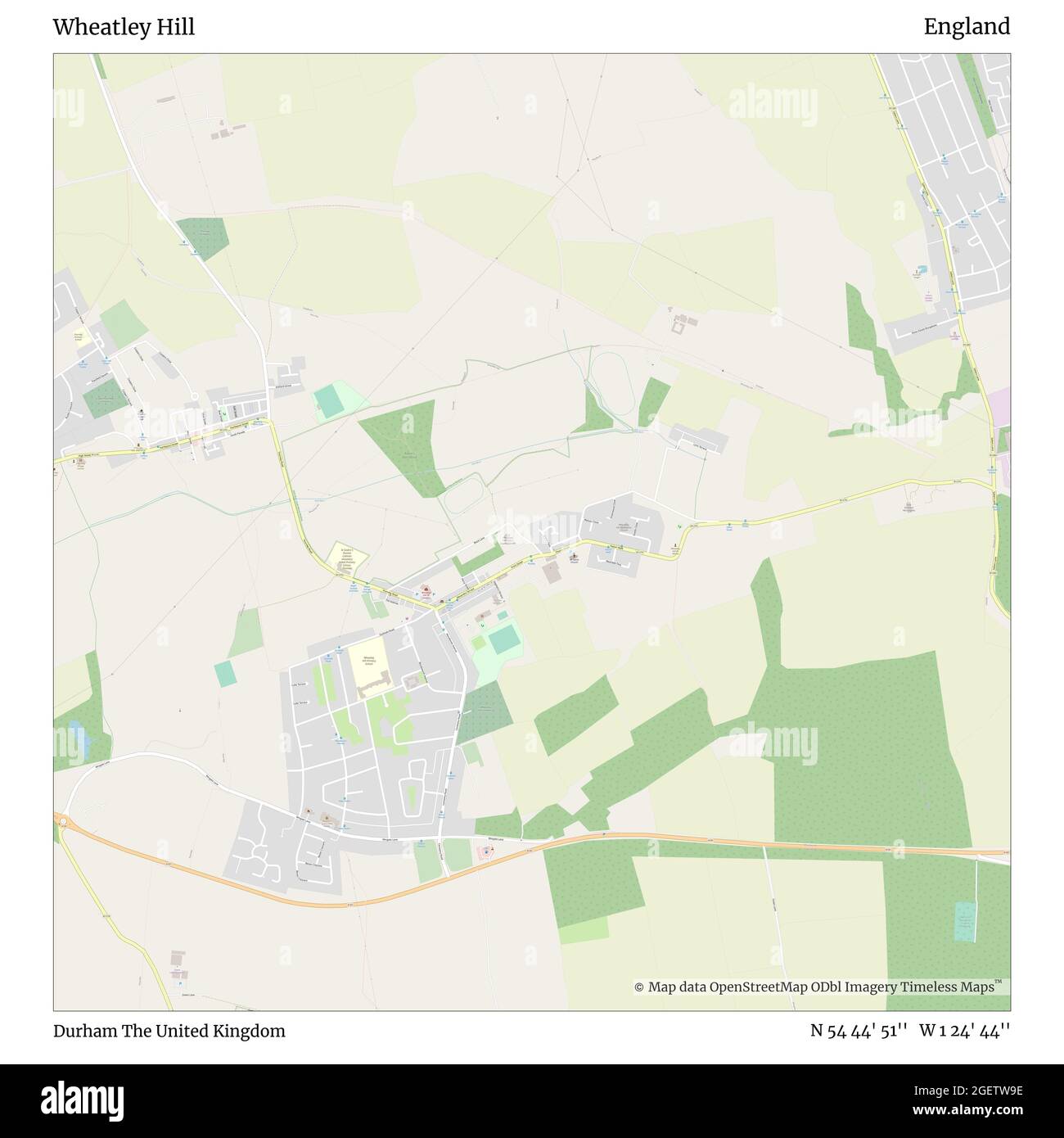 Map of wheatley hi-res stock photography and images - Alamy