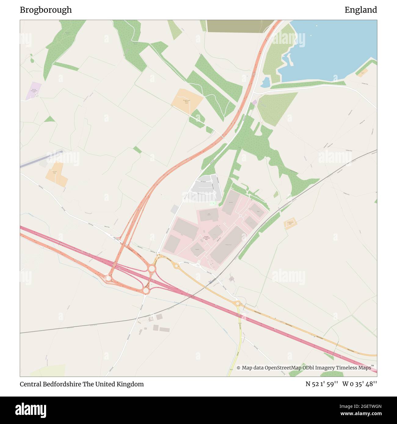 Bedfordshire map hi-res stock photography and images - Alamy