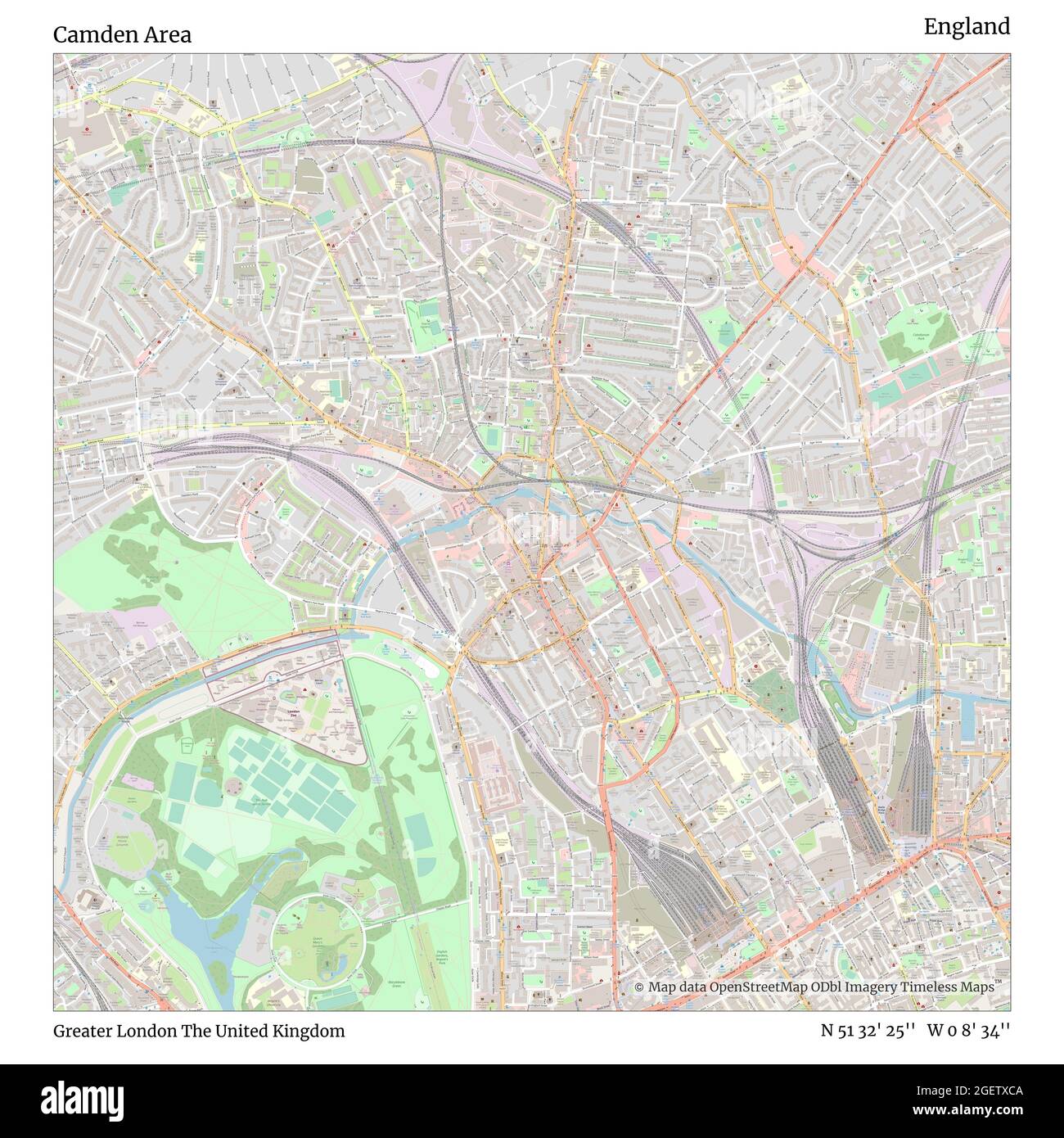 London area map hi-res stock photography and images - Alamy