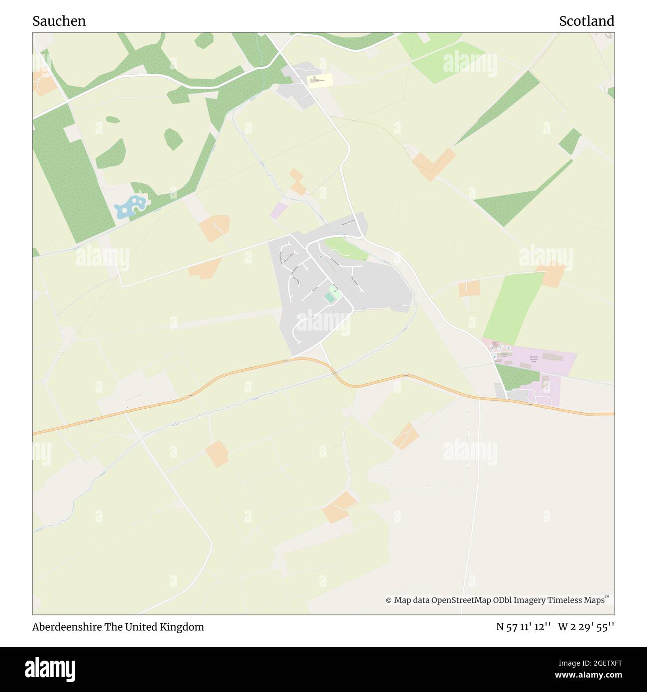 Map of aberdeenshire hi-res stock photography and images - Alamy