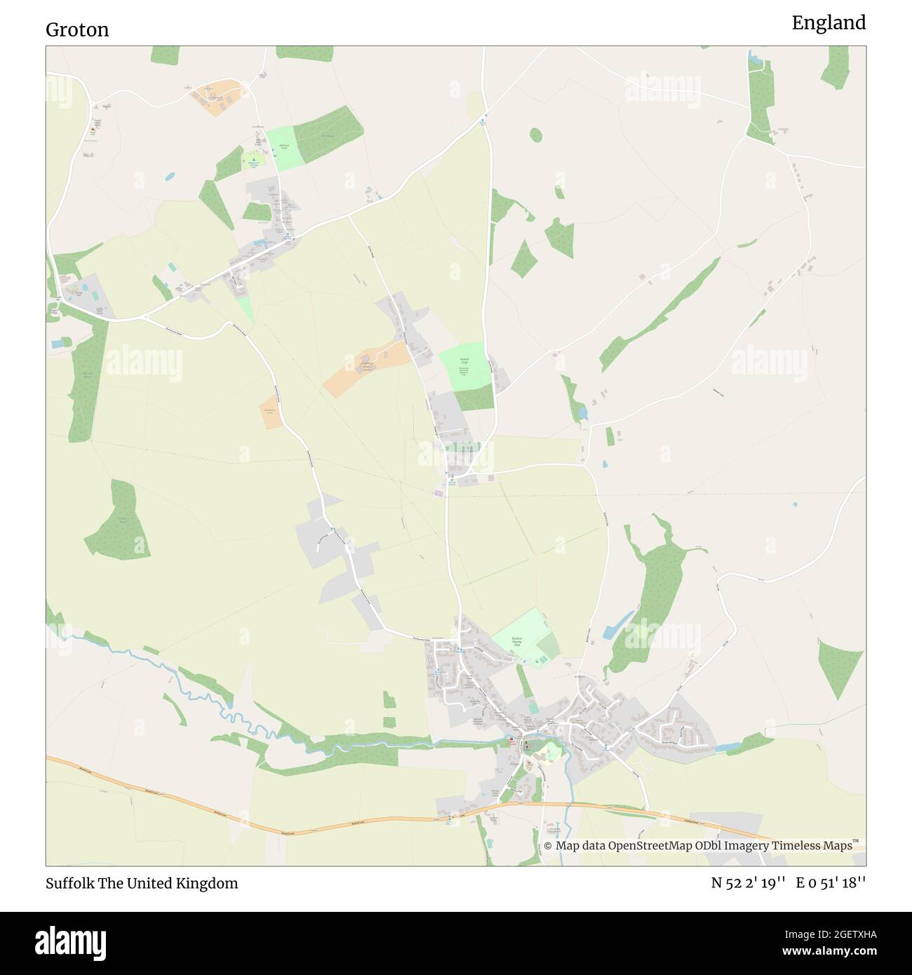 Groton, Suffolk, United Kingdom, England, N 52 2' 19'', E 0 51' 18 ...