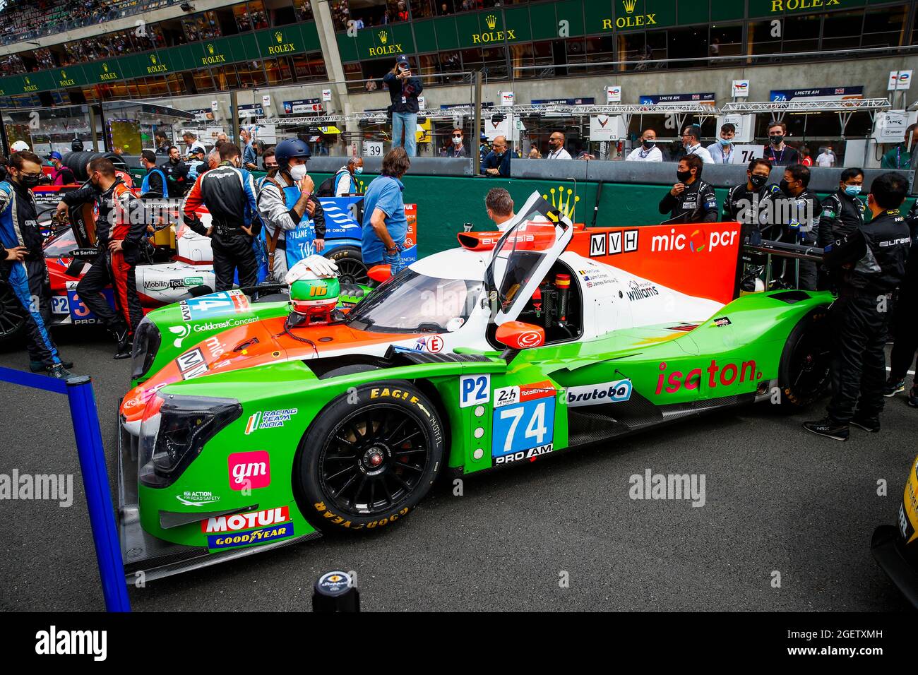 74 Winslow James (gbr), Cloet Tom (bel), Corbett John (aus), Racing ...