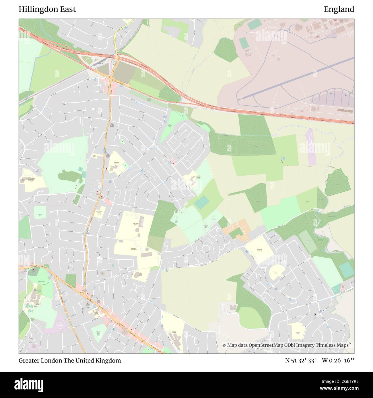 Hillingdon Map High Resolution Stock Photography and Images - Alamy