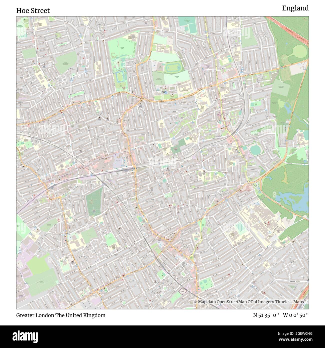 Hoe street Cut Out Stock Images & Pictures - Alamy