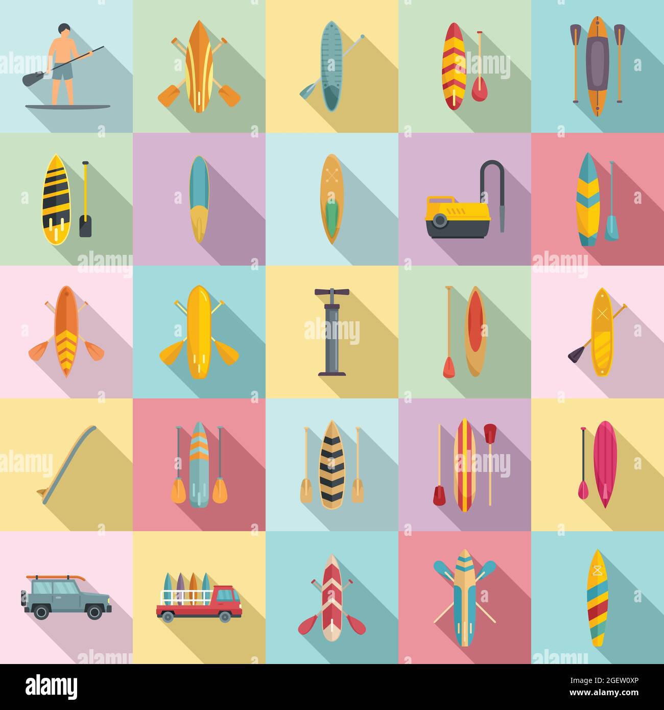 Bodyboard surfboard body board surf board Stock Vector Images - Alamy