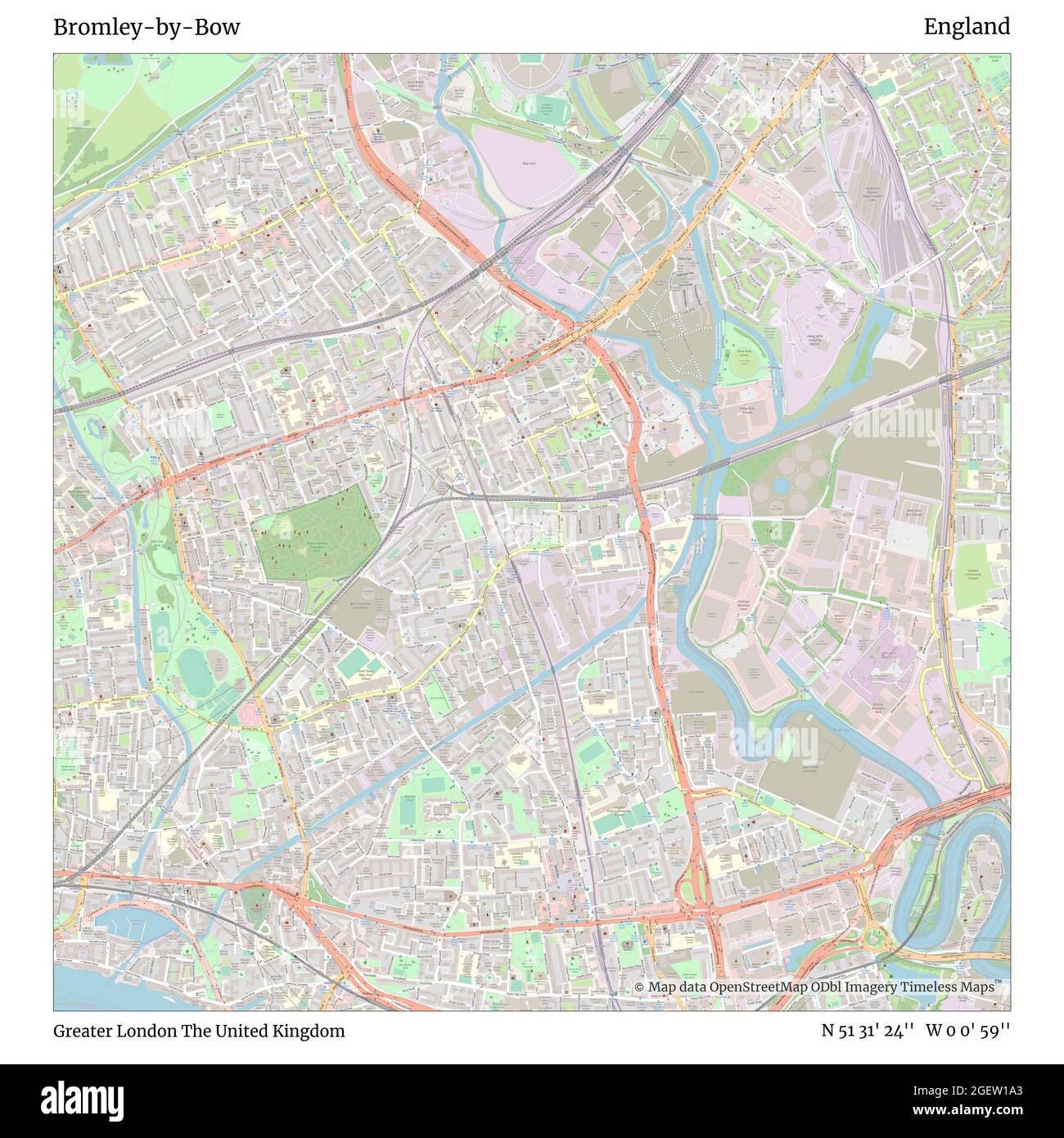 Bromley-by-Bow, Greater London, United Kingdom, England, N 51 31' 24 ...