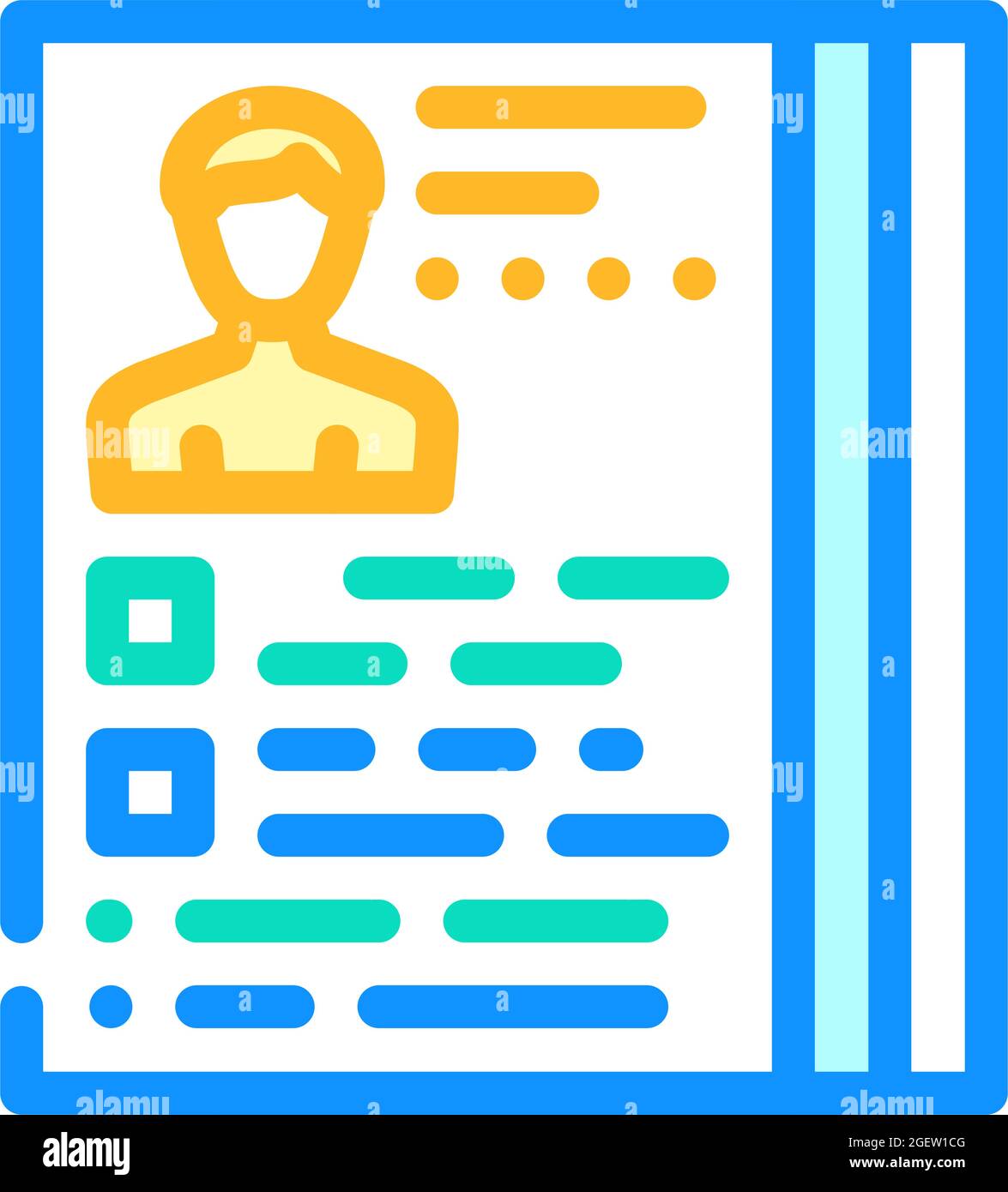 actor casting color icon vector illustration Stock Vector Image & Art ...