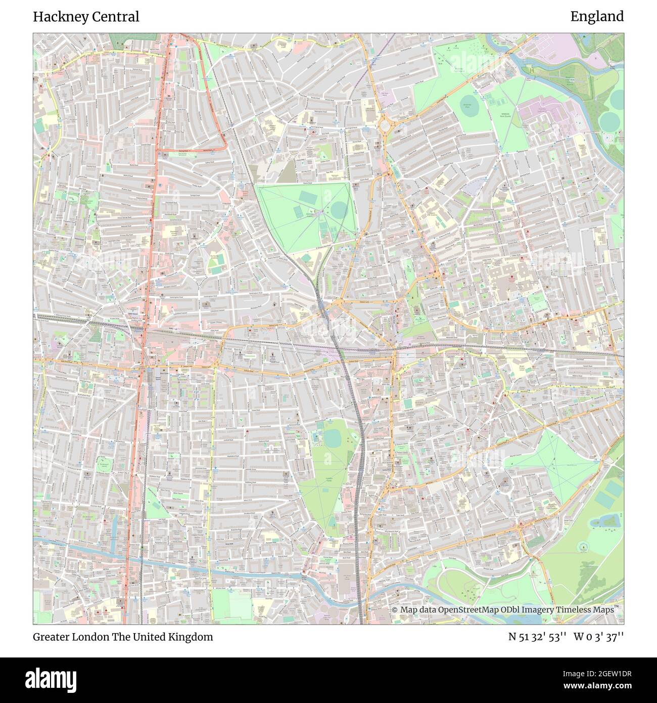 Hackney central Cut Out Stock Images & Pictures - Alamy