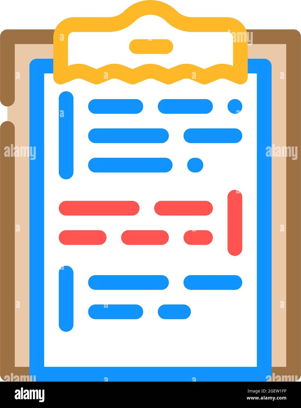 scenario movie color icon vector illustration Stock Vector Image & Art ...