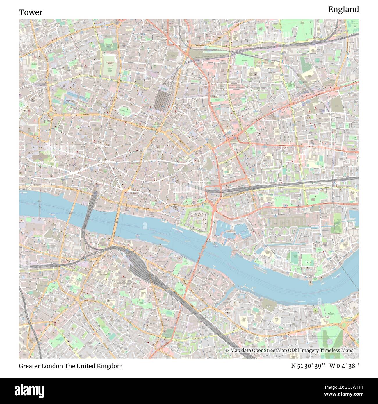 Tower of london map hi-res stock photography and images - Alamy
