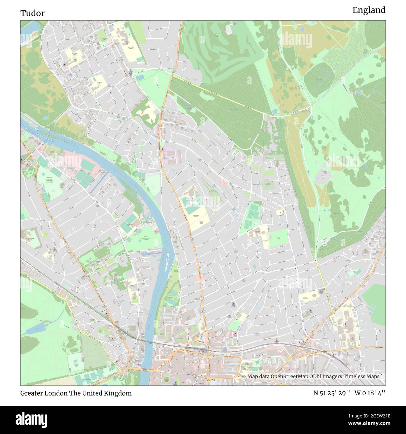 Tudor map hi-res stock photography and images - Alamy