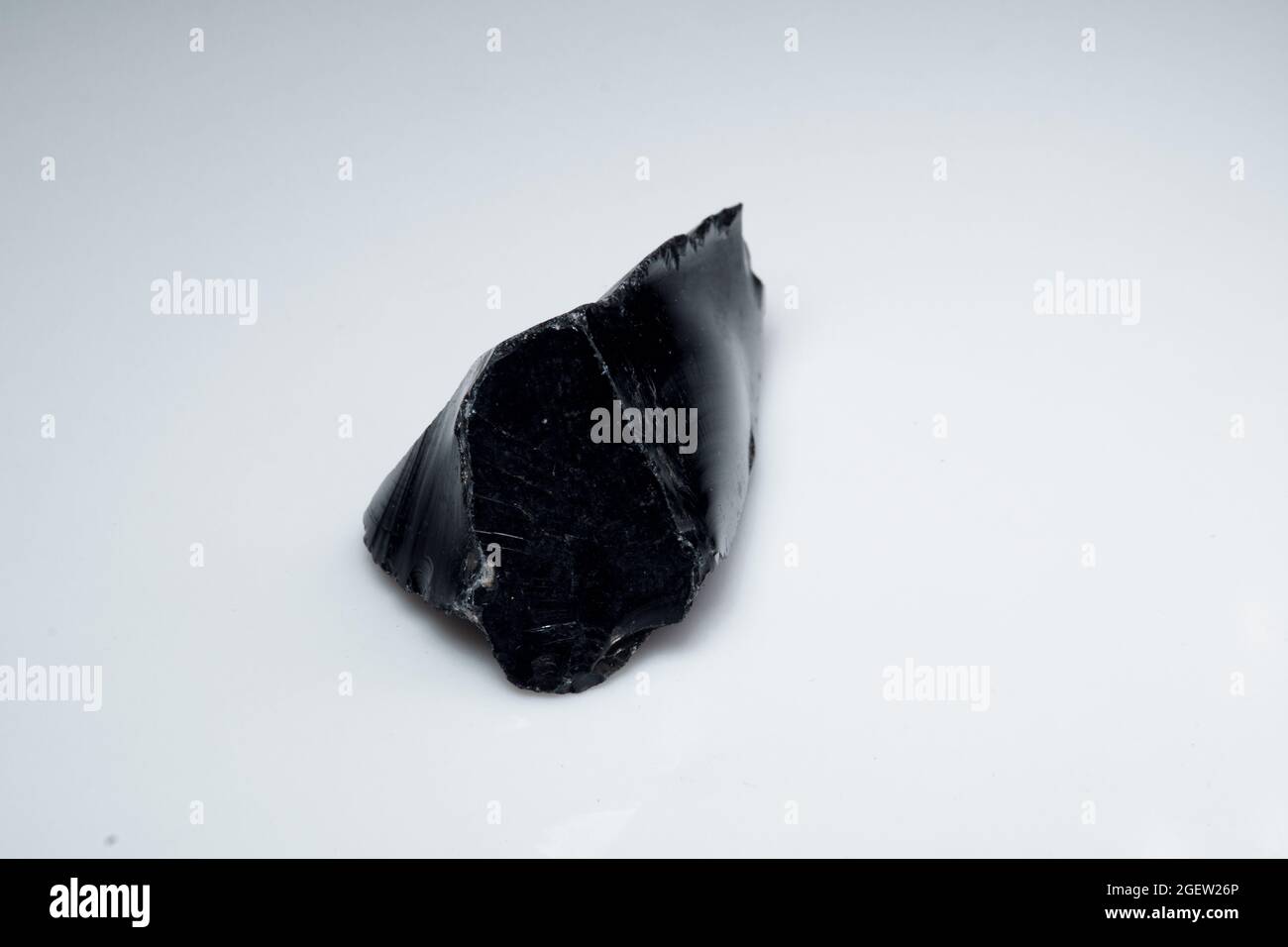 Natural raw obsidian gemstone hi-res stock photography and images - Alamy