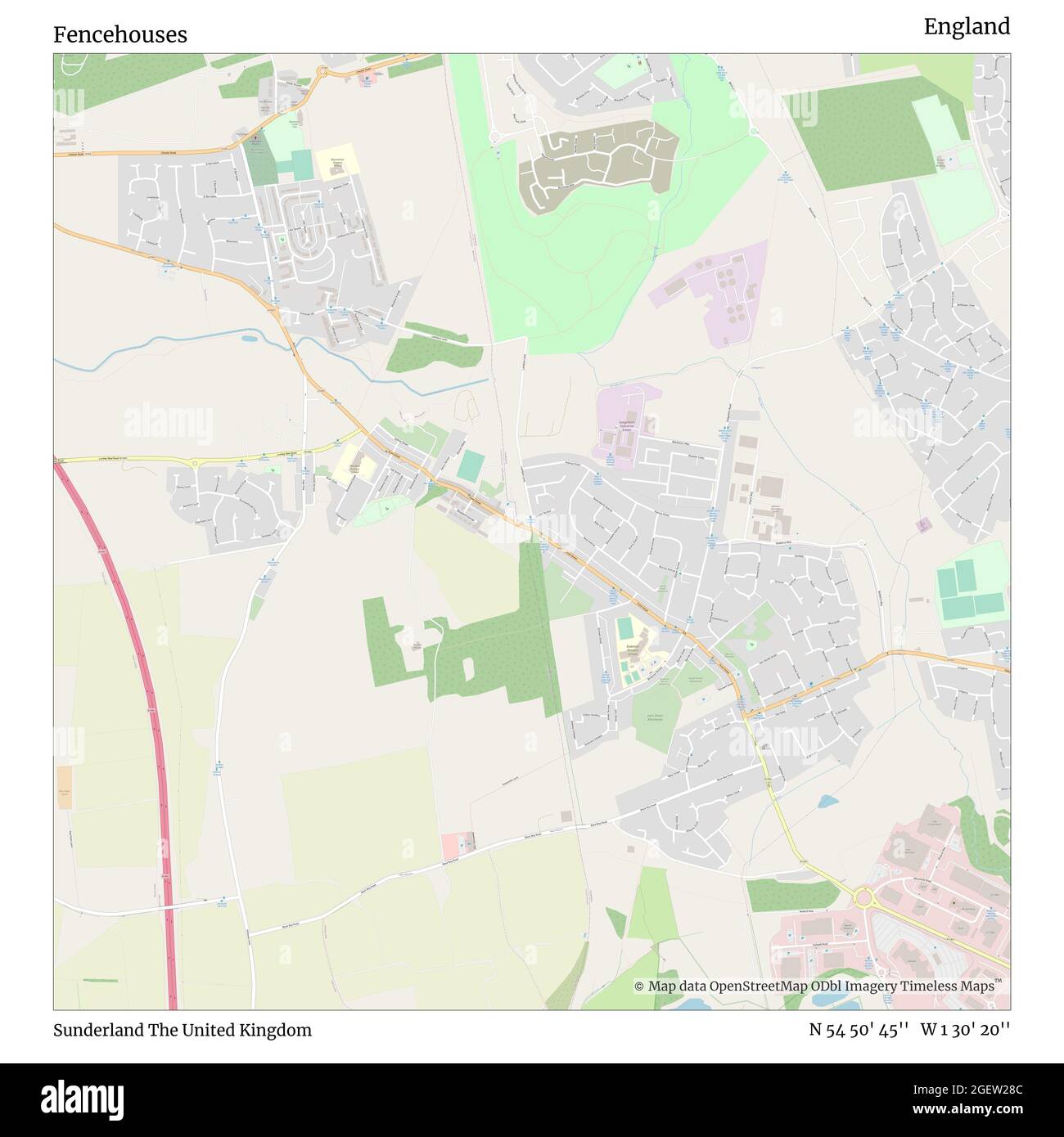 Sunderland Map High Resolution Stock Photography and Images - Alamy