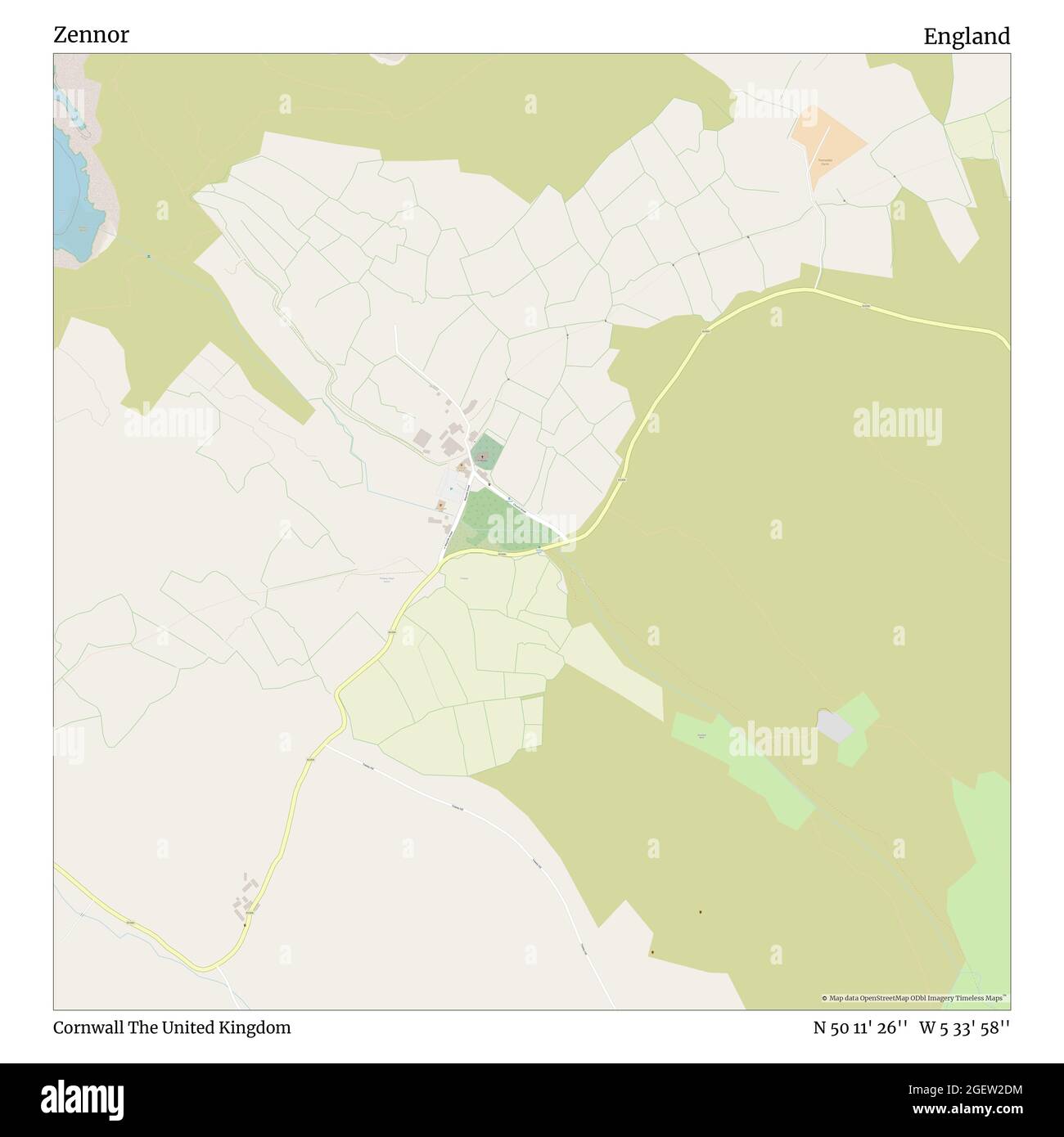 Zennor cornwall Cut Out Stock Images & Pictures - Alamy
