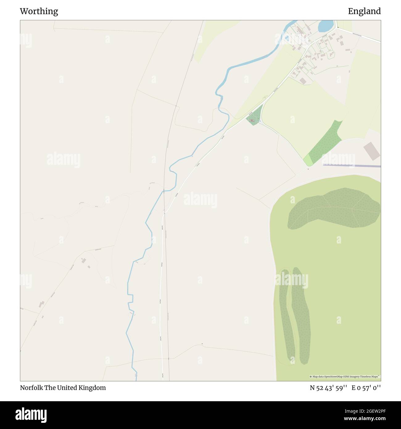 Worthing map Cut Out Stock Images & Pictures - Alamy