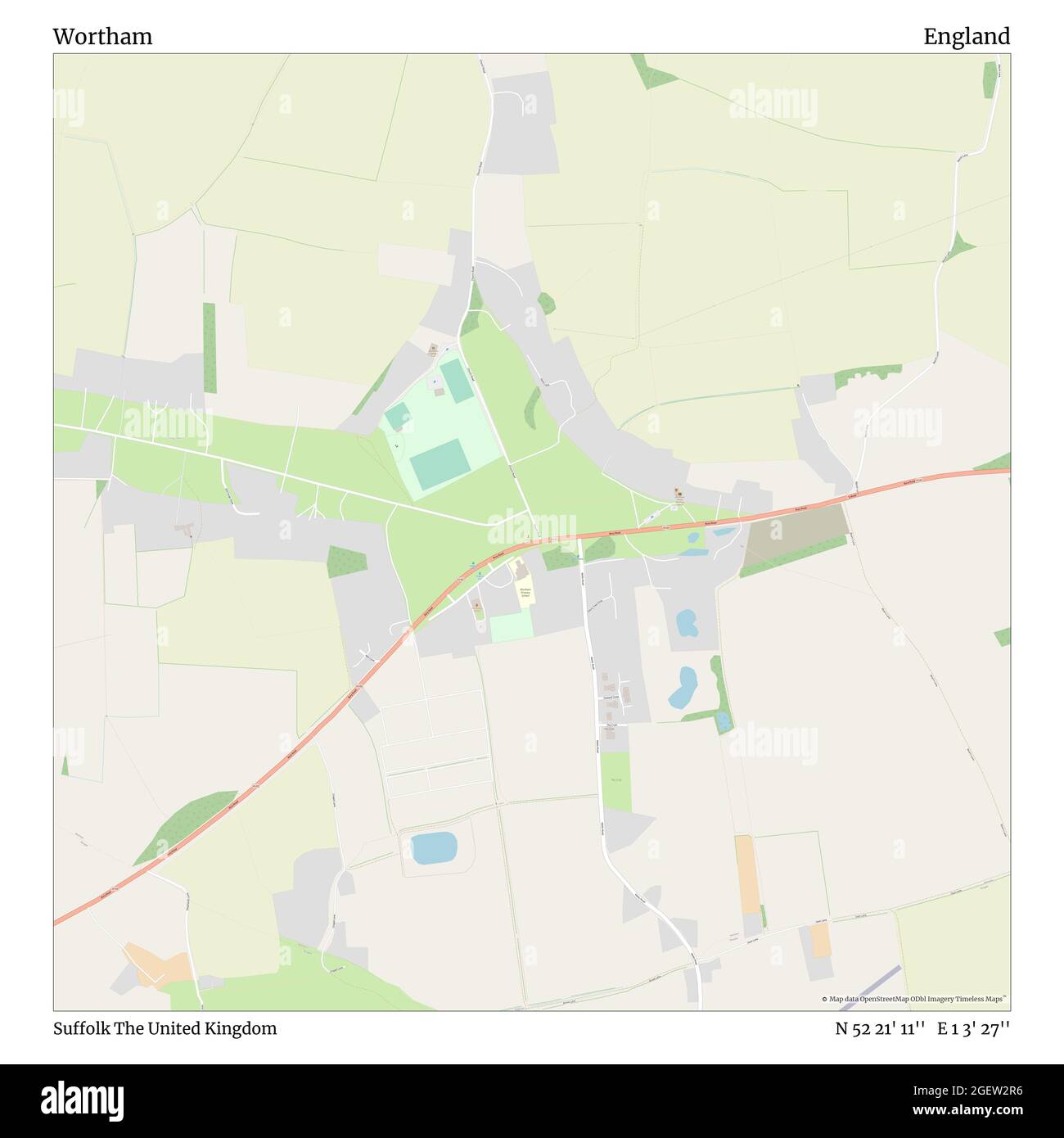 Map of wortham Cut Out Stock Images & Pictures - Alamy