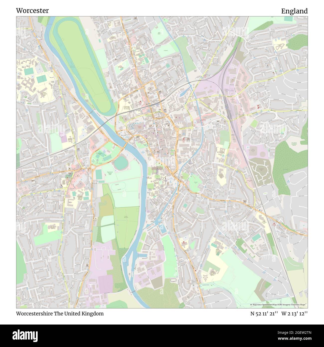 Worcester city wall Cut Out Stock Images & Pictures - Alamy