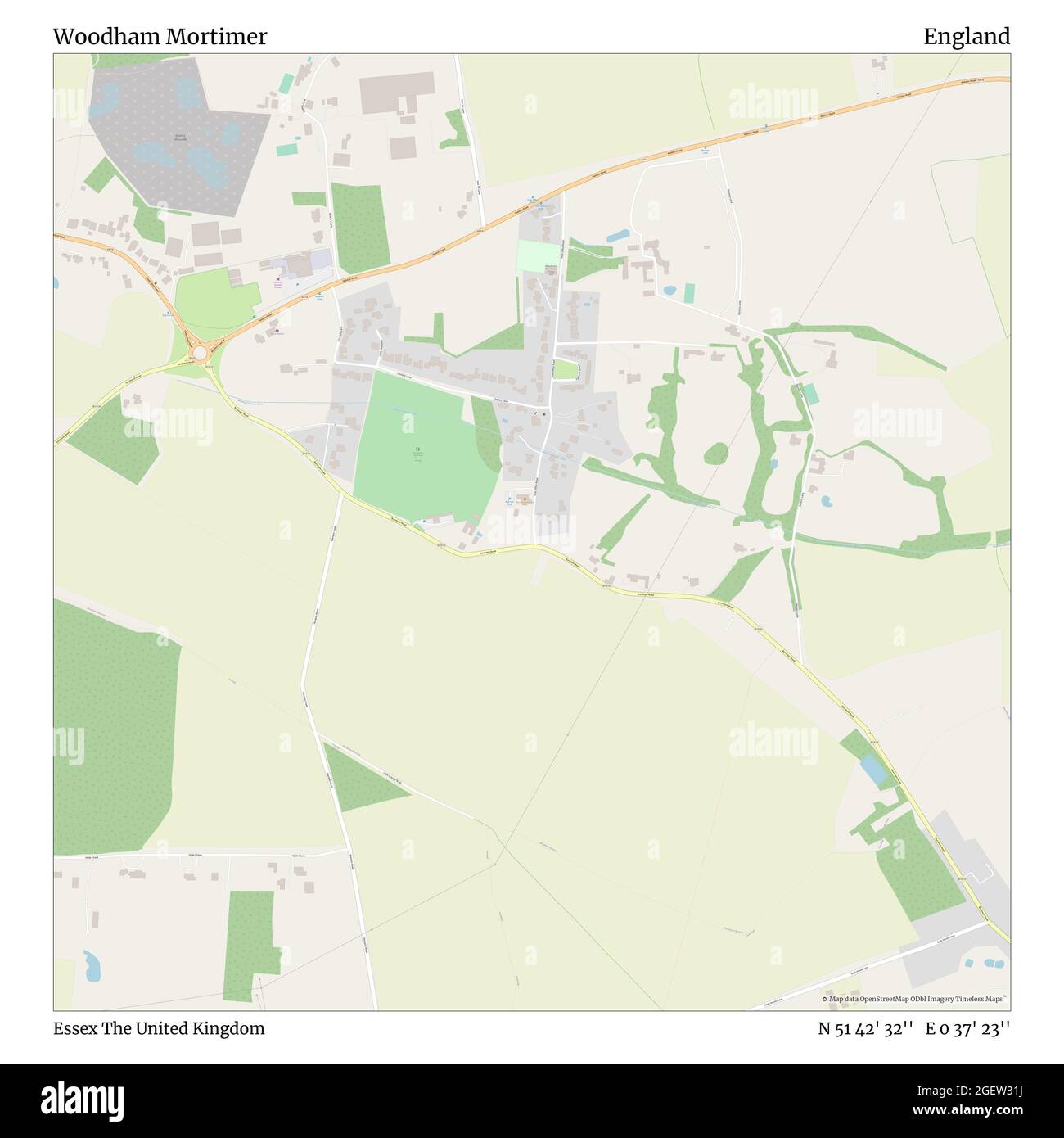 Mortimer road map hi-res stock photography and images - Alamy