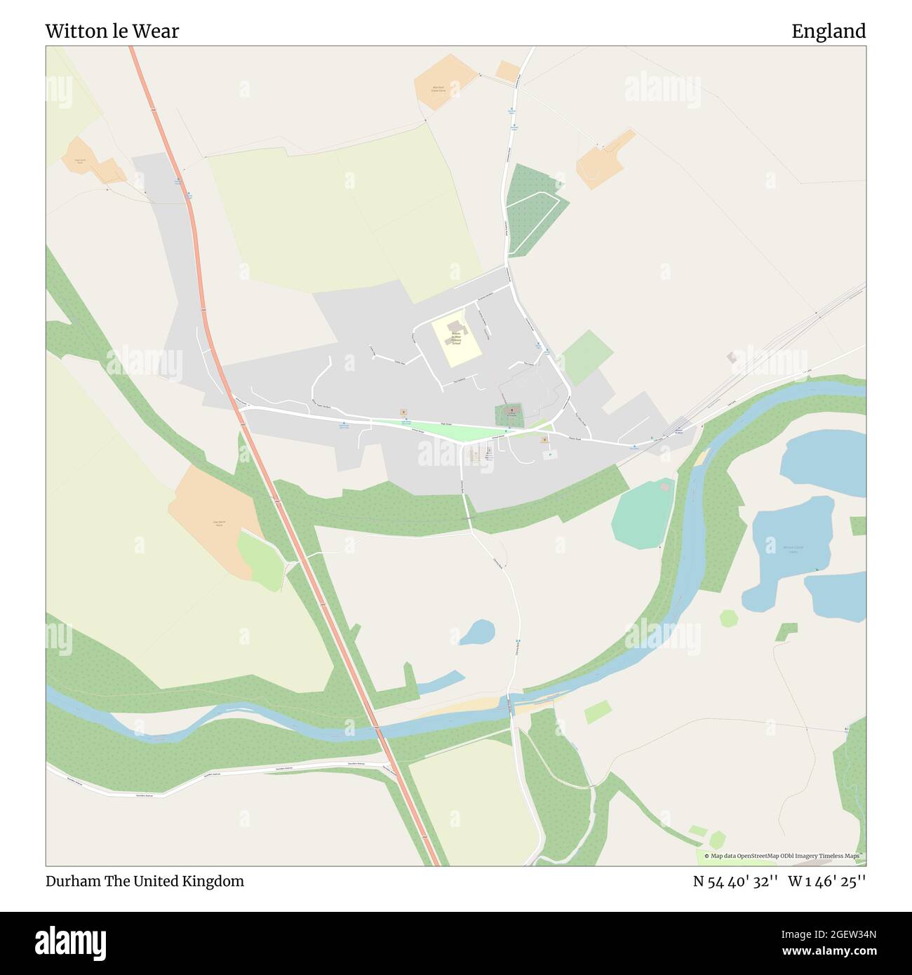 Witton le Wear, Durham, United Kingdom, England, N 54 40' 32'', W 1 46 ...