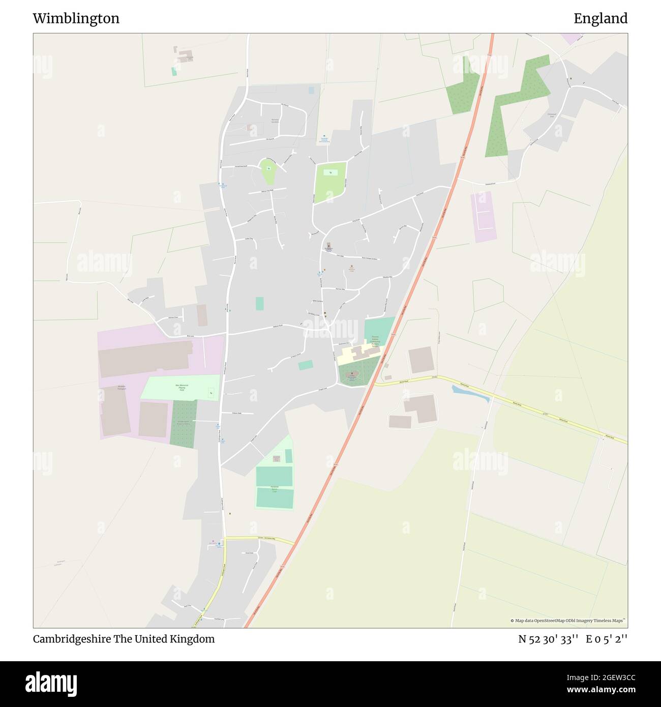 Wimblington cambridgeshire Cut Out Stock Images & Pictures - Alamy