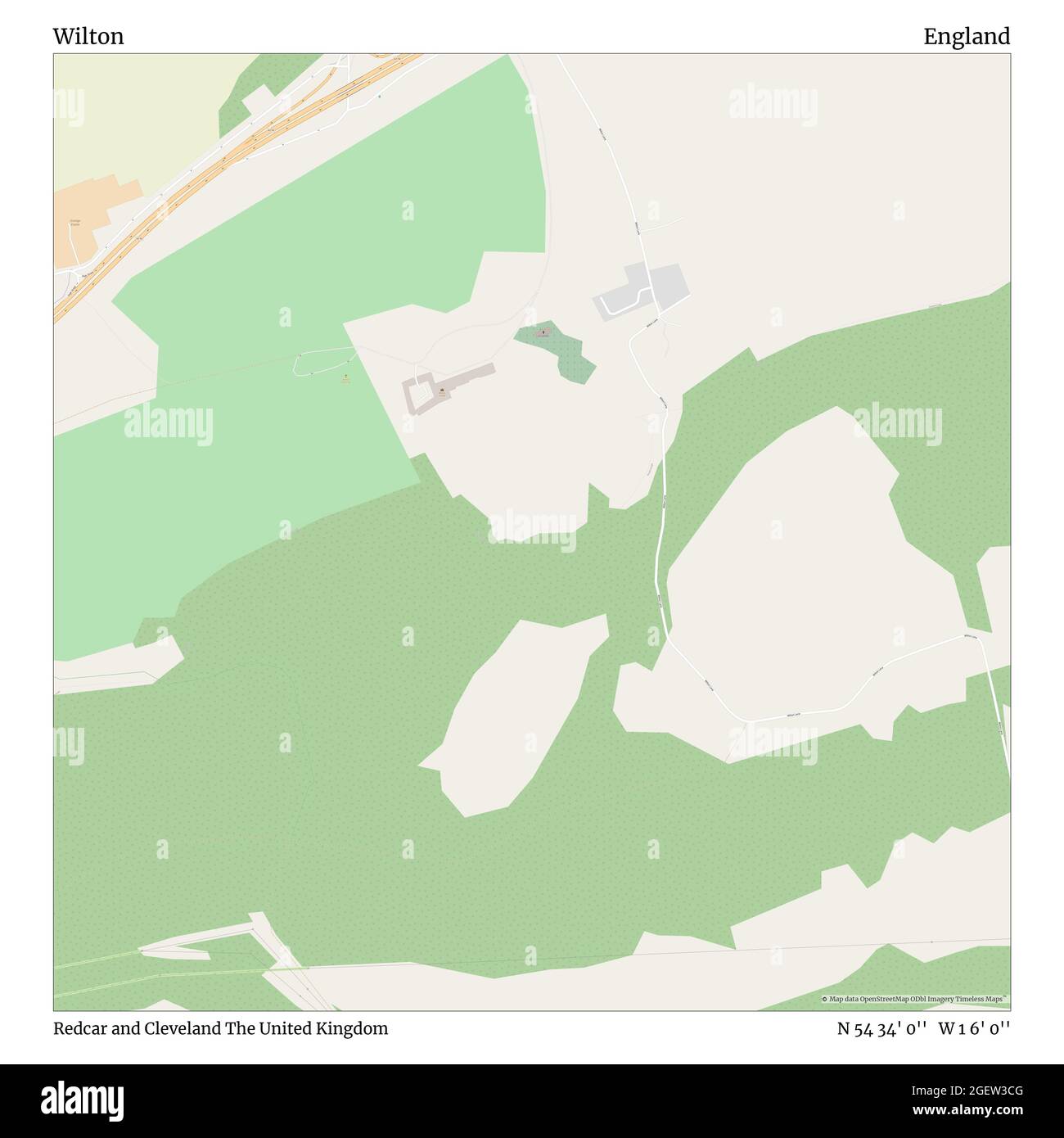 Map of redcar hi-res stock photography and images - Alamy