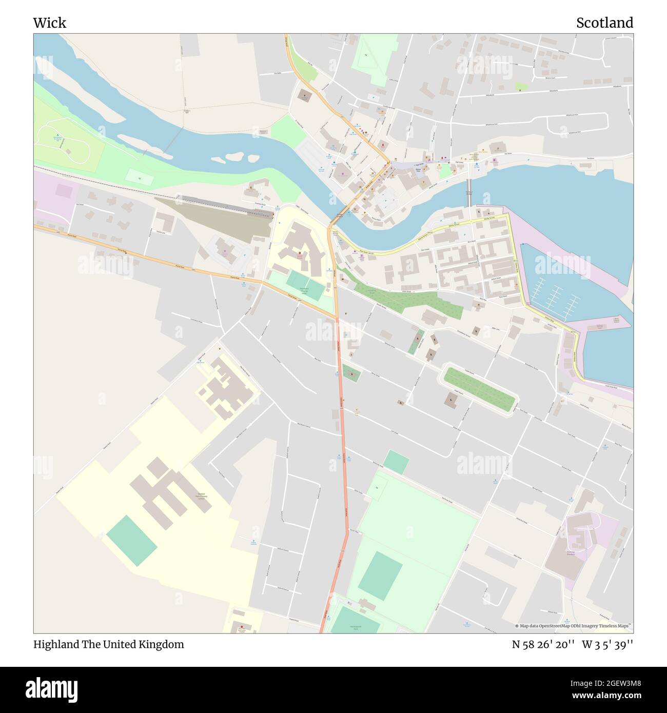 Wick Map High Resolution Stock Photography and Images - Alamy