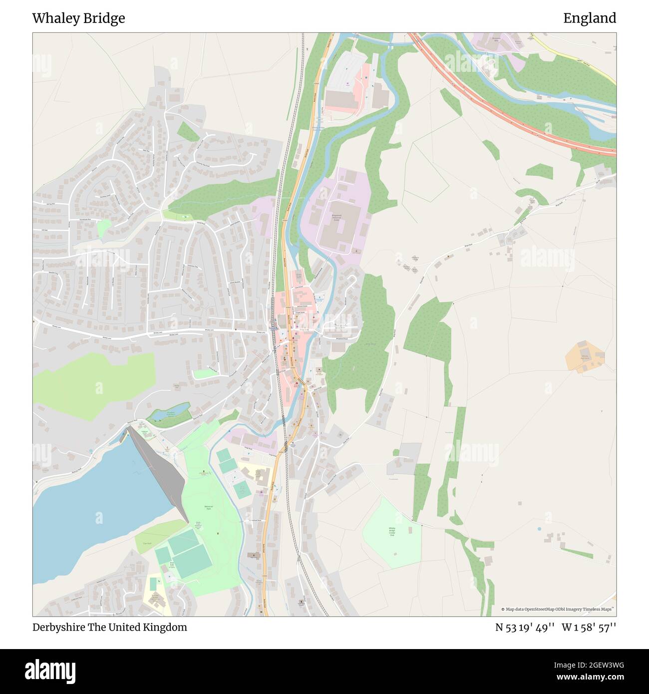 Whaley bridge derbyshire Cut Out Stock Images & Pictures - Alamy