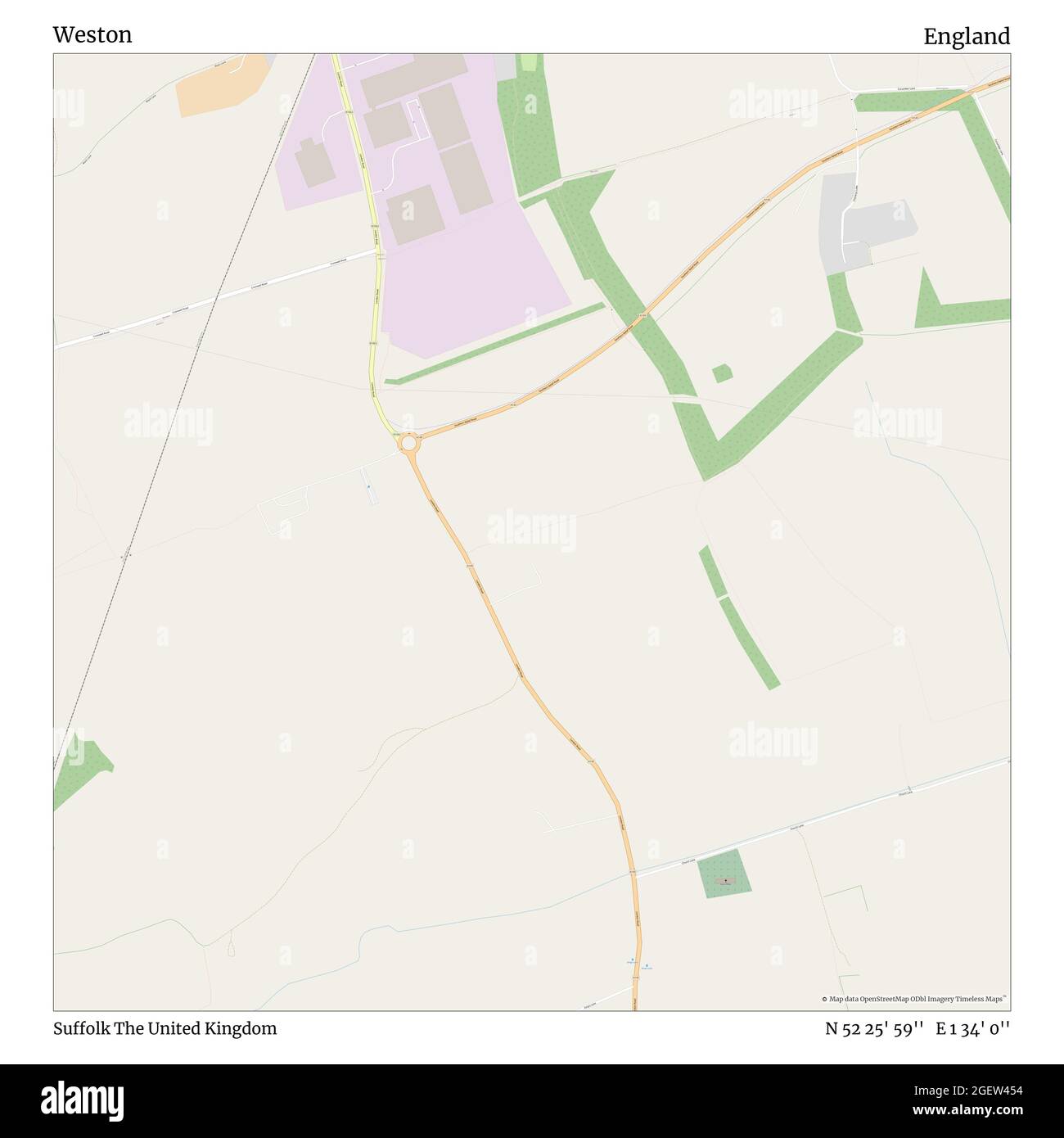 Weston map Cut Out Stock Images & Pictures - Alamy