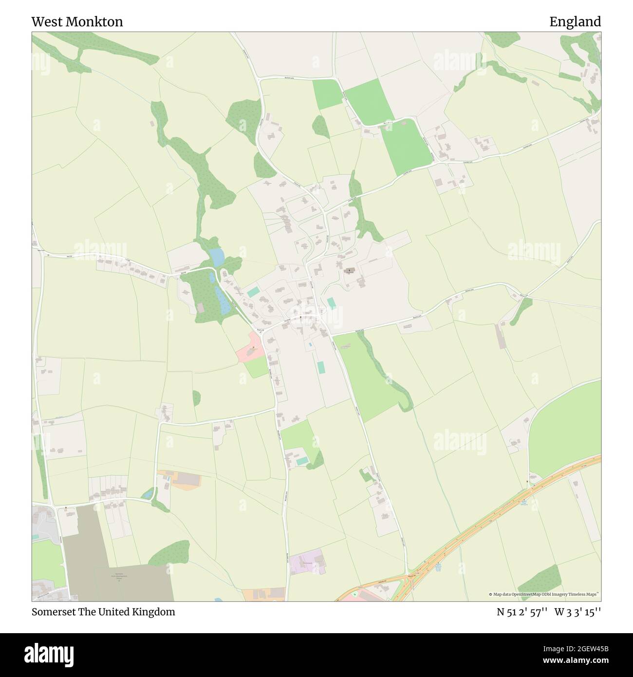 Monkton map hi-res stock photography and images - Alamy