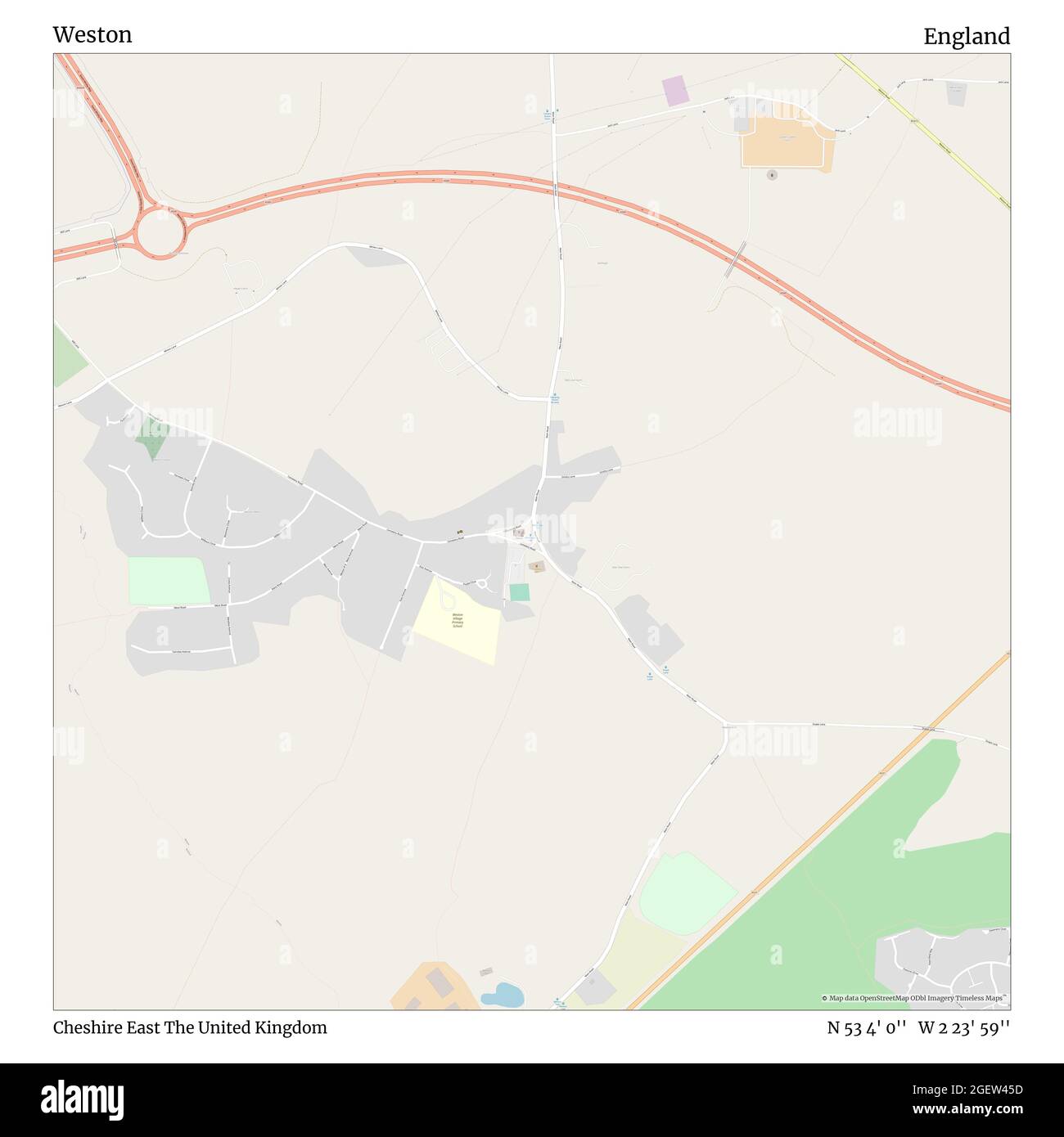 Weston map Cut Out Stock Images & Pictures - Alamy