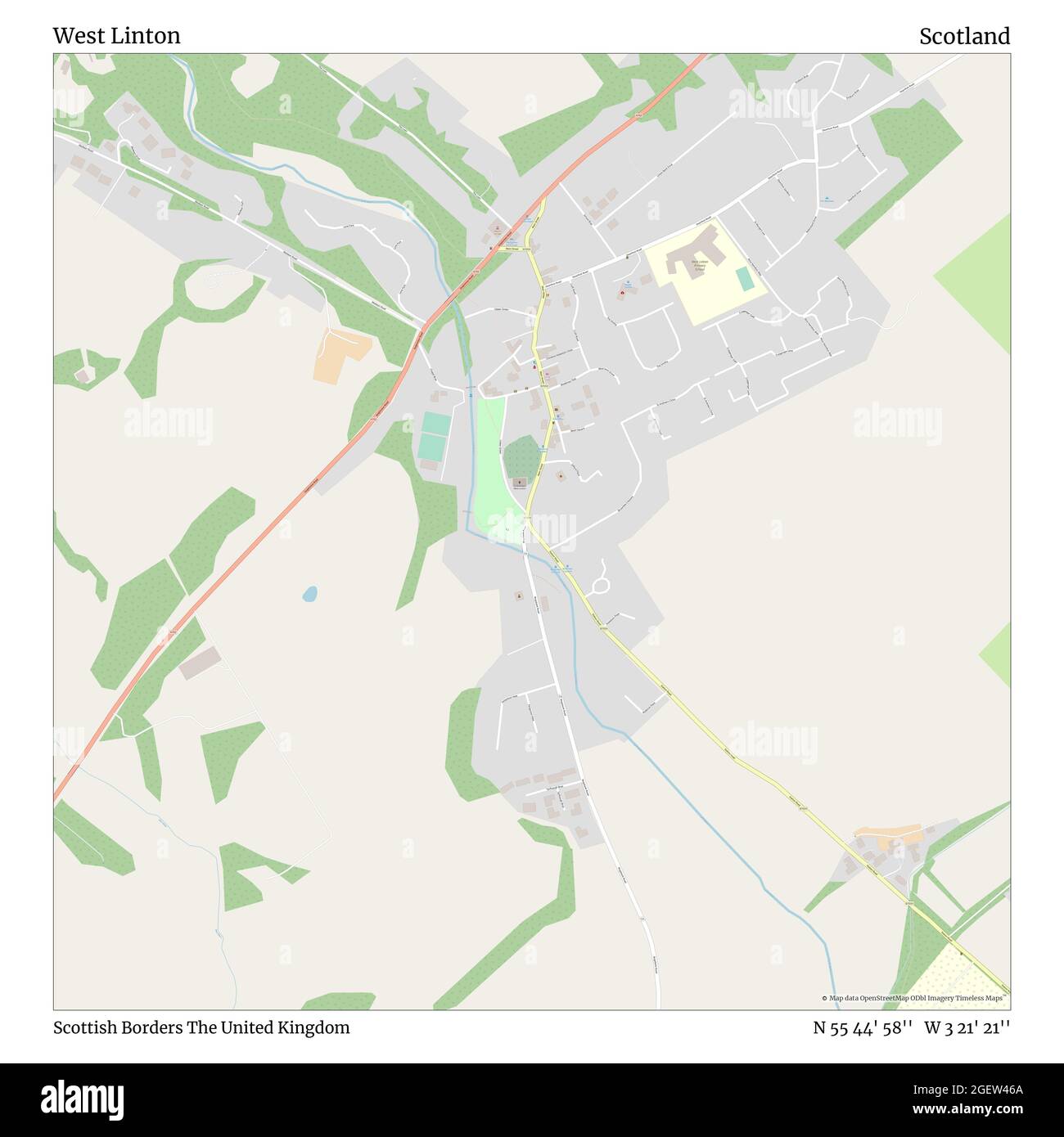 Scottish road map Cut Out Stock Images & Pictures - Alamy