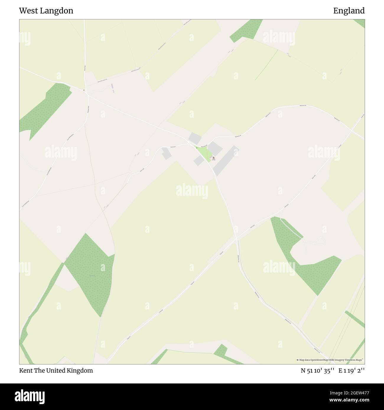 Map of langdon hi-res stock photography and images - Alamy