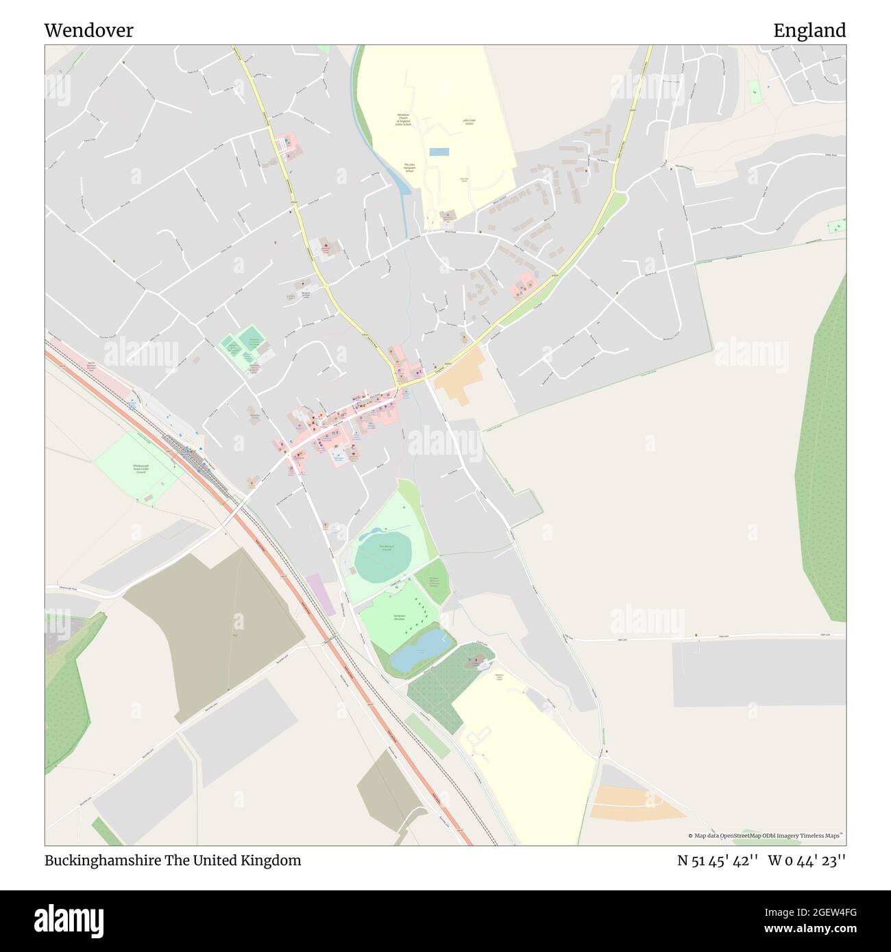 Map of wendover Cut Out Stock Images & Pictures - Alamy