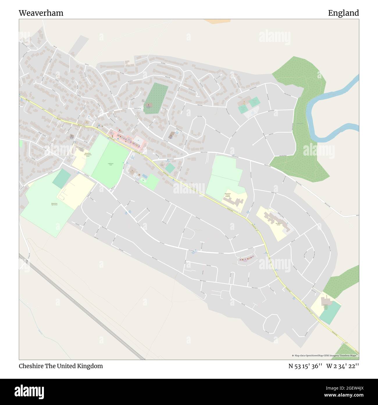 Weaverham, Cheshire, United Kingdom, England, N 53 15' 36'', W 2 34' 22 ...