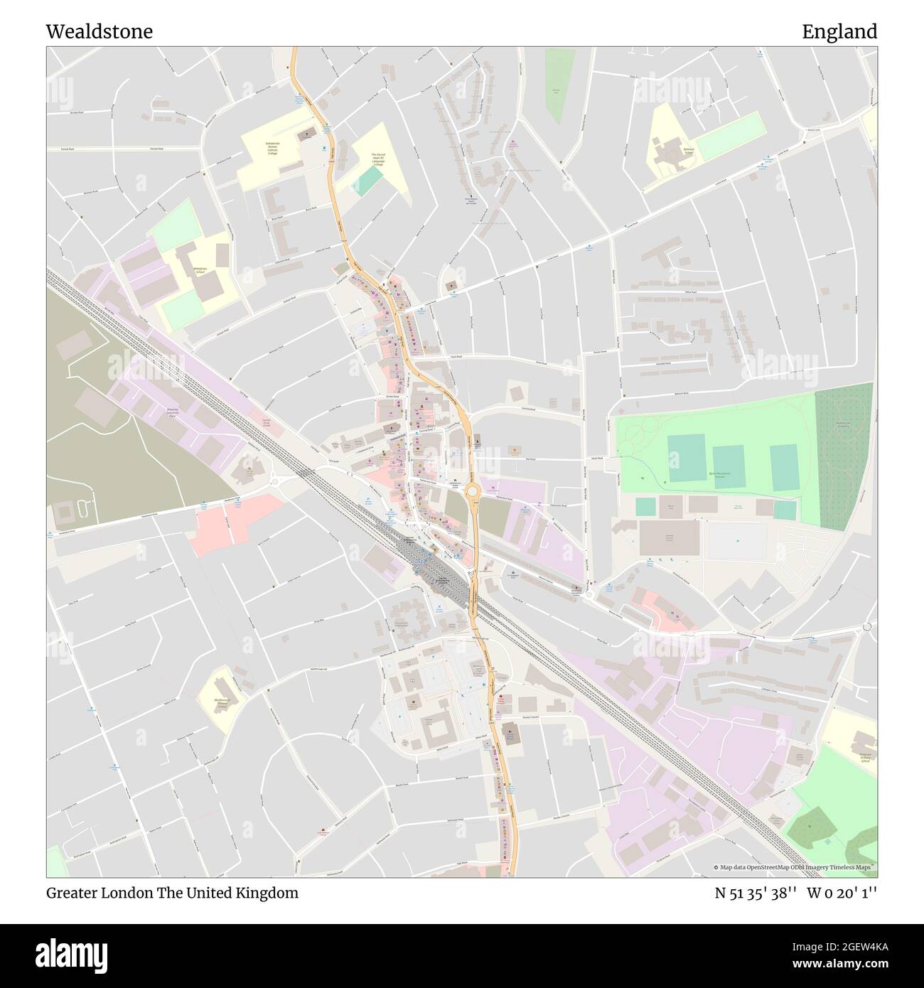 Wealdstone, Greater London, United Kingdom, England, N 51 35' 38'', W 0 ...